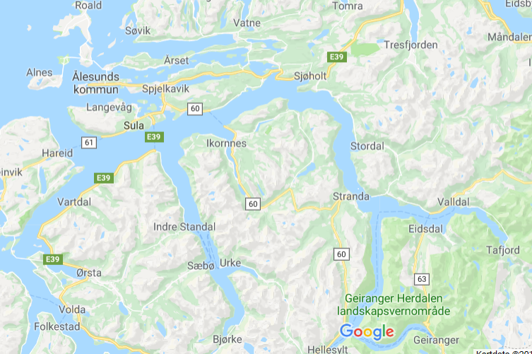 Geiranger den bästa resan i Norge